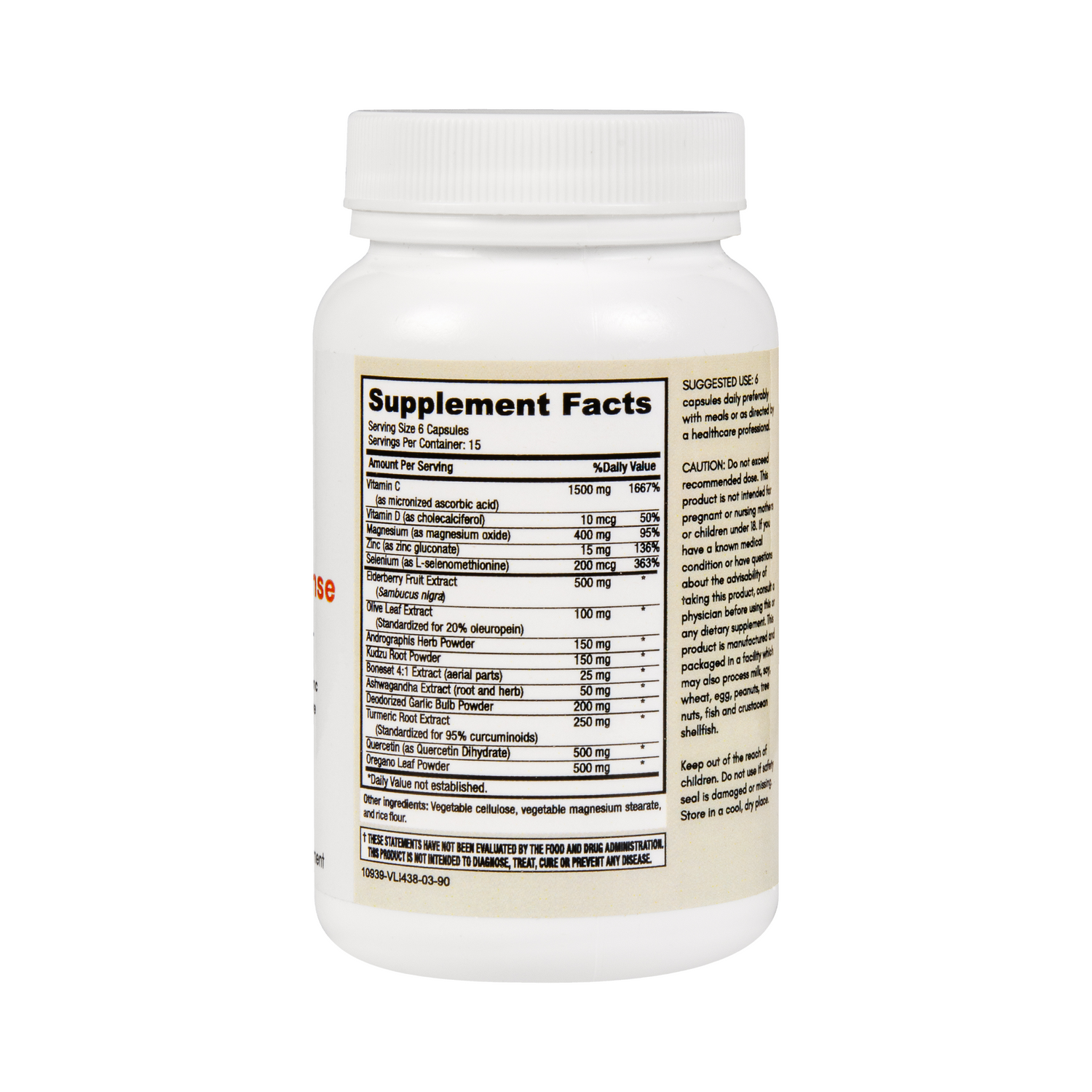 Immune Defense Dietary Supplement | Redeem Essentials