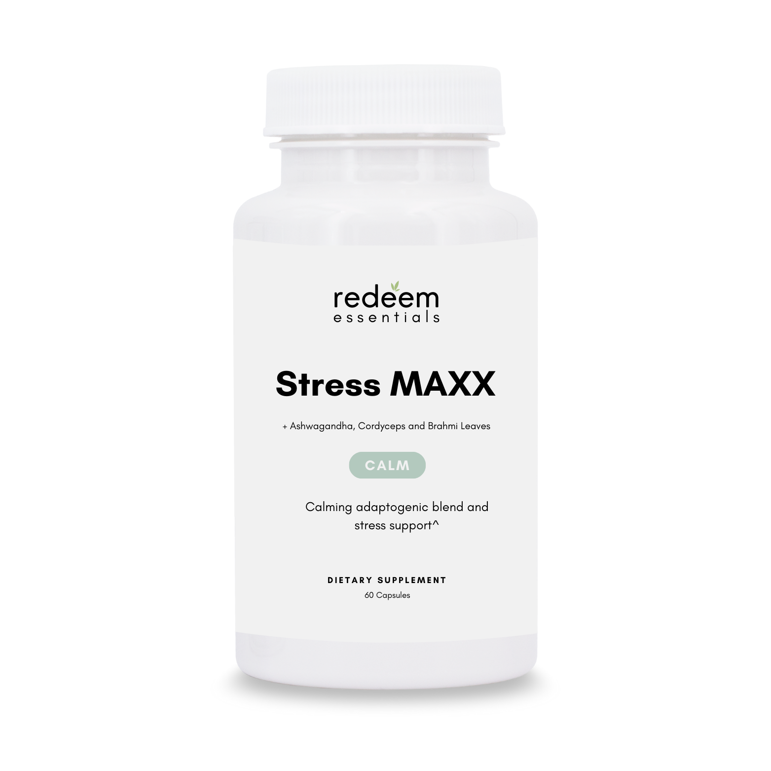 Stress MAXX Organic Dietary Supplement | Redeem Essentials