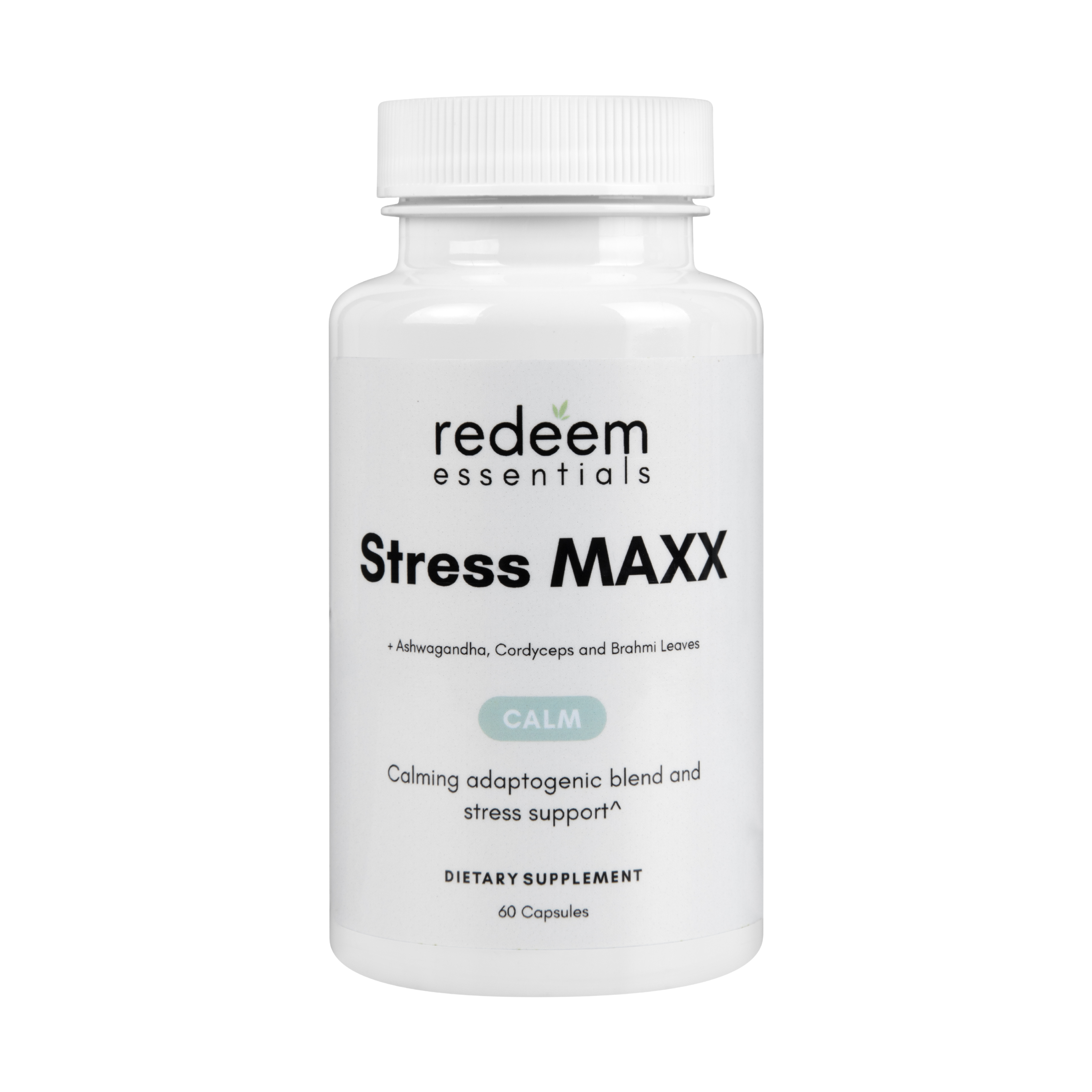 Stress MAXX Organic Dietary Supplement | Redeem Essentials